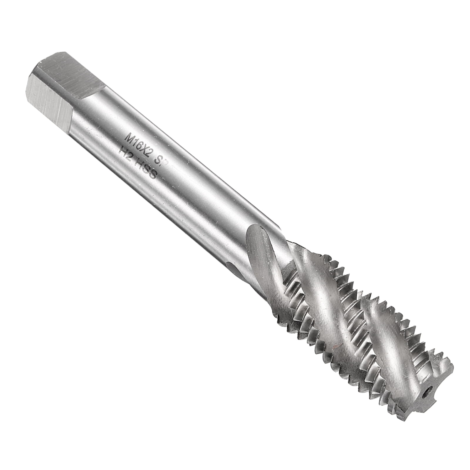 Uxcell Spiral Flute Thread Tap M16 x 2 Metric Machine Taps HSS6542 Uncoated - Walmart.com