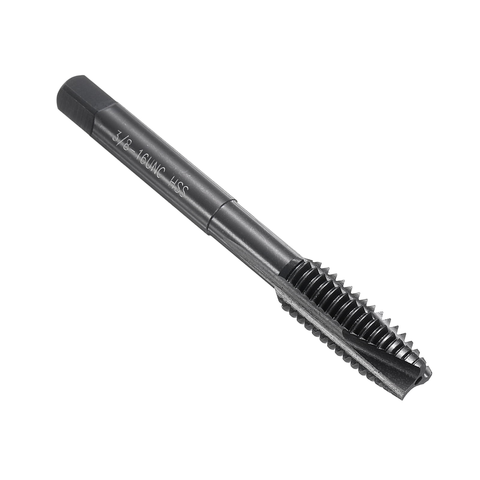 Uxcell Spiral Point Tap 3/8-16 UNC 2B Nitride Coated M2 HSS Machine ...