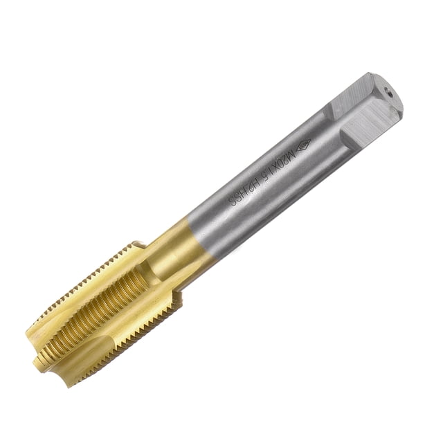 Uxcell Spiral Point Threading Tap M20 x 1.5 H2 Titanium Coated High ...