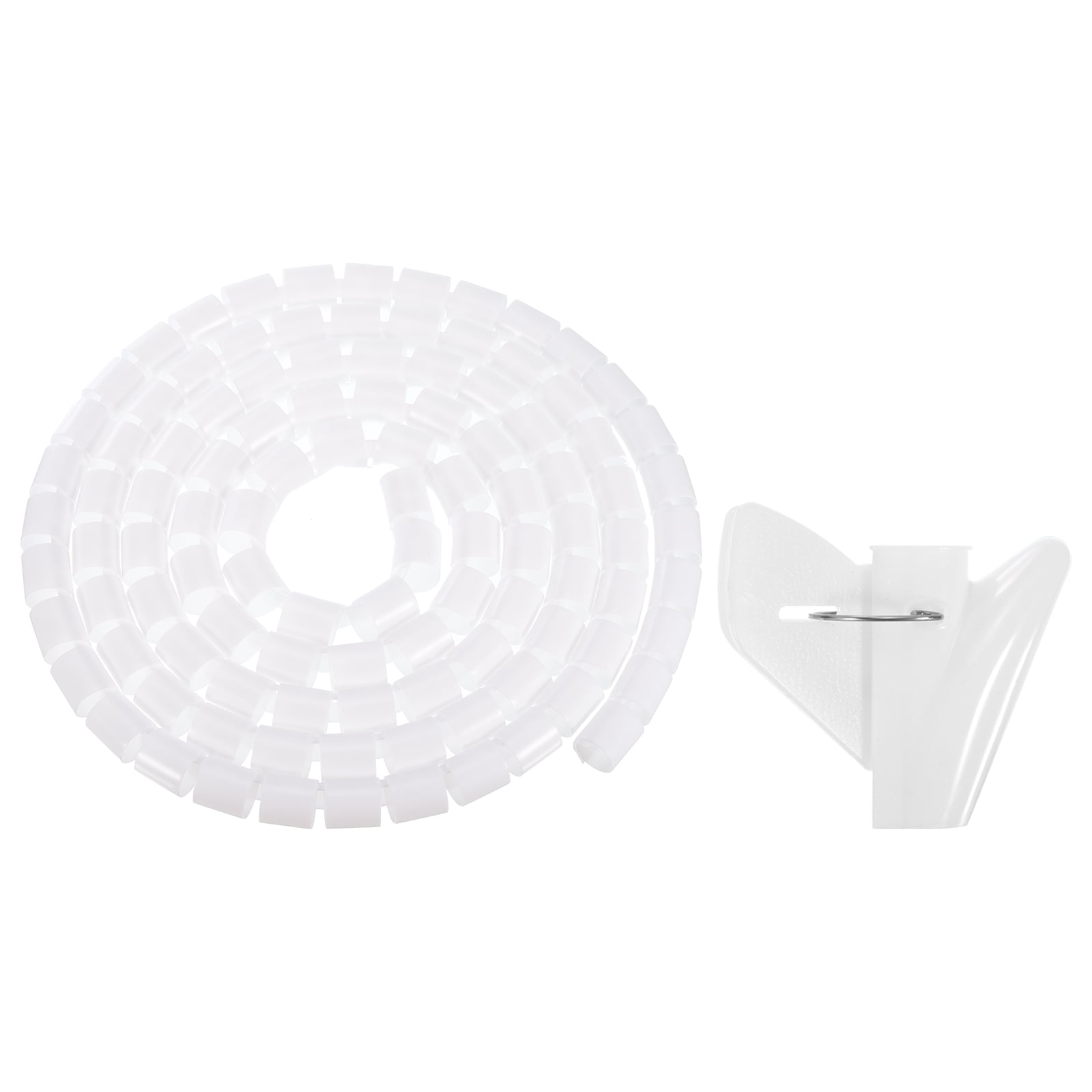 Uxcell Spiral Tube Wrap Cable Kit Management Sleeve 3Meter 28mm PE Wire ...