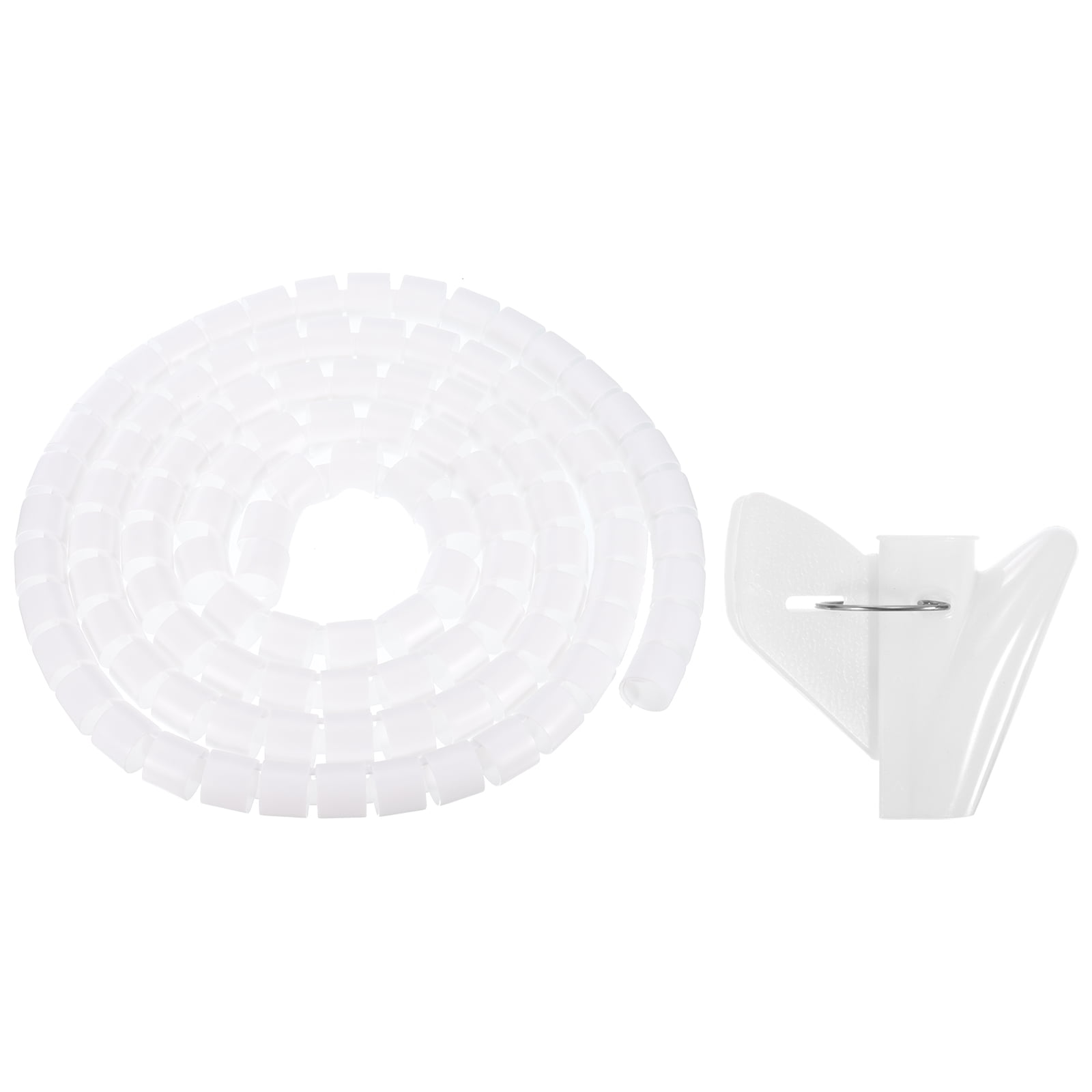 Uxcell Spiral Tube Wrap Cable Kit Management Sleeve 3Meter 42mm PE Wire ...