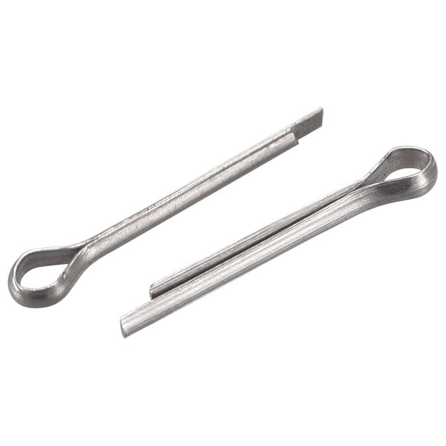 Uxcell Split Cotter Pin, 1.5mm x 12mm Stainless Steel Clip Fastener ...