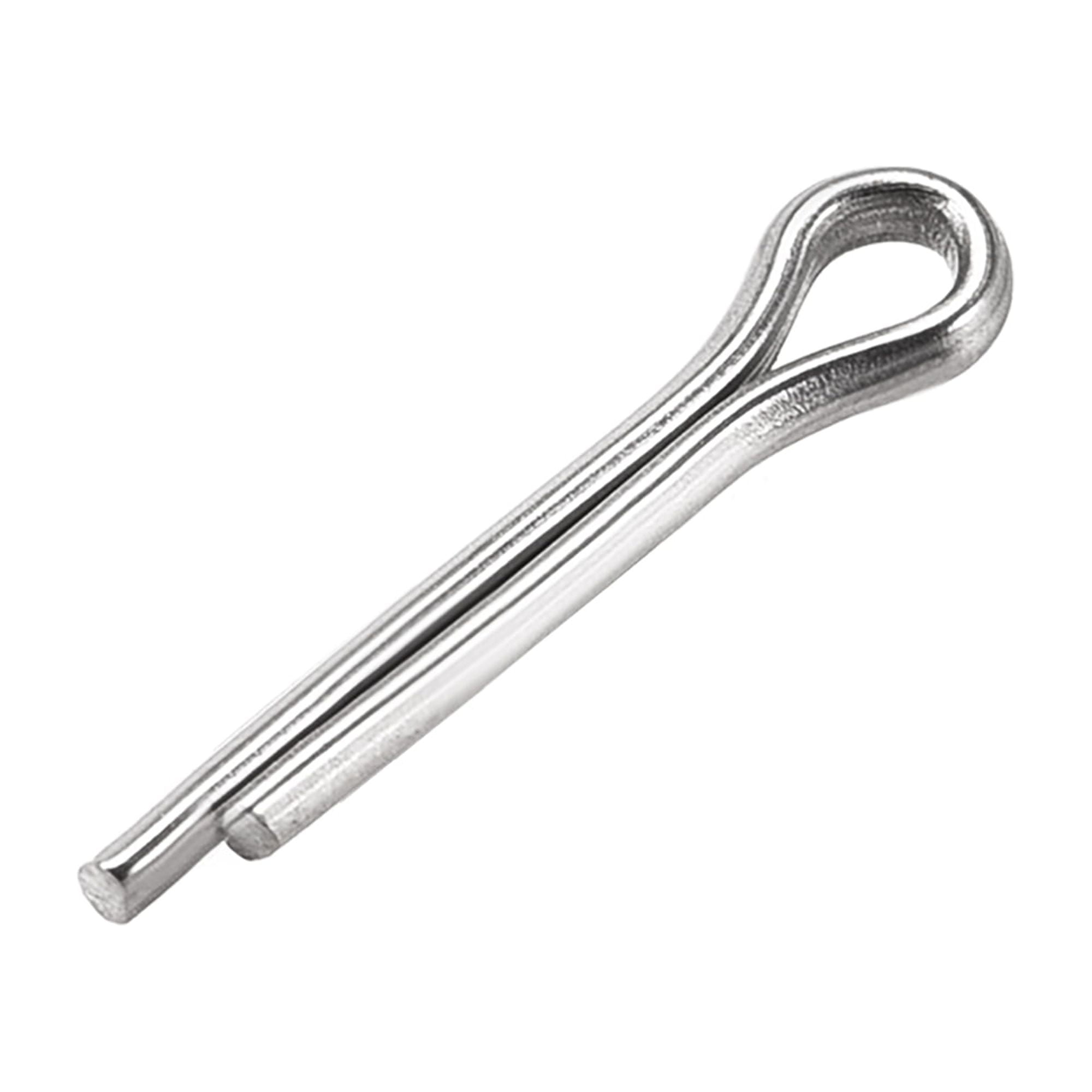 Uxcell Split Cotter Pin -2mm x 10mm 304 Stainless Steel 2-Prongs Silver ...