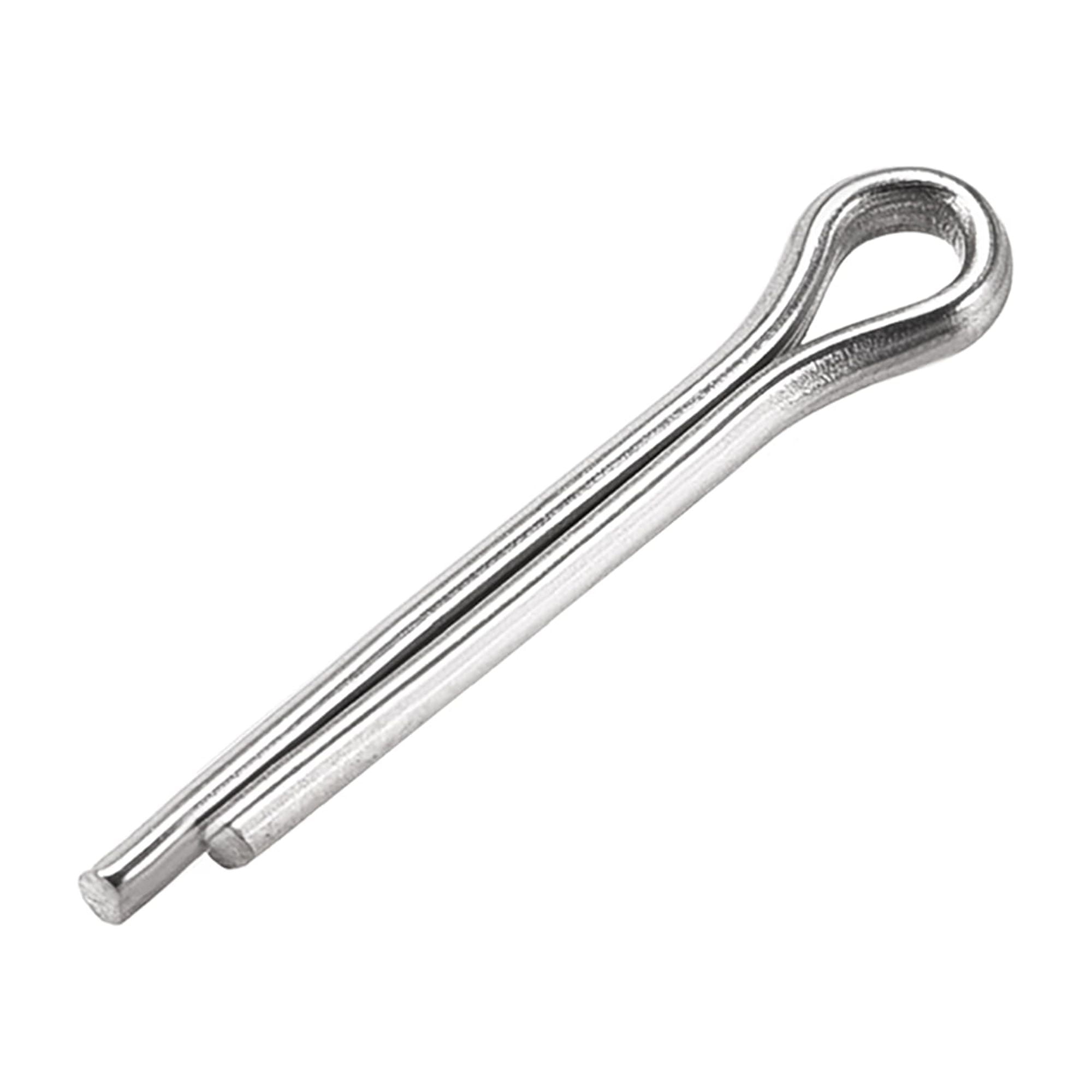 Uxcell Split Cotter Pin -2mm x 12mm 304 Stainless Steel 2-Prongs Silver ...
