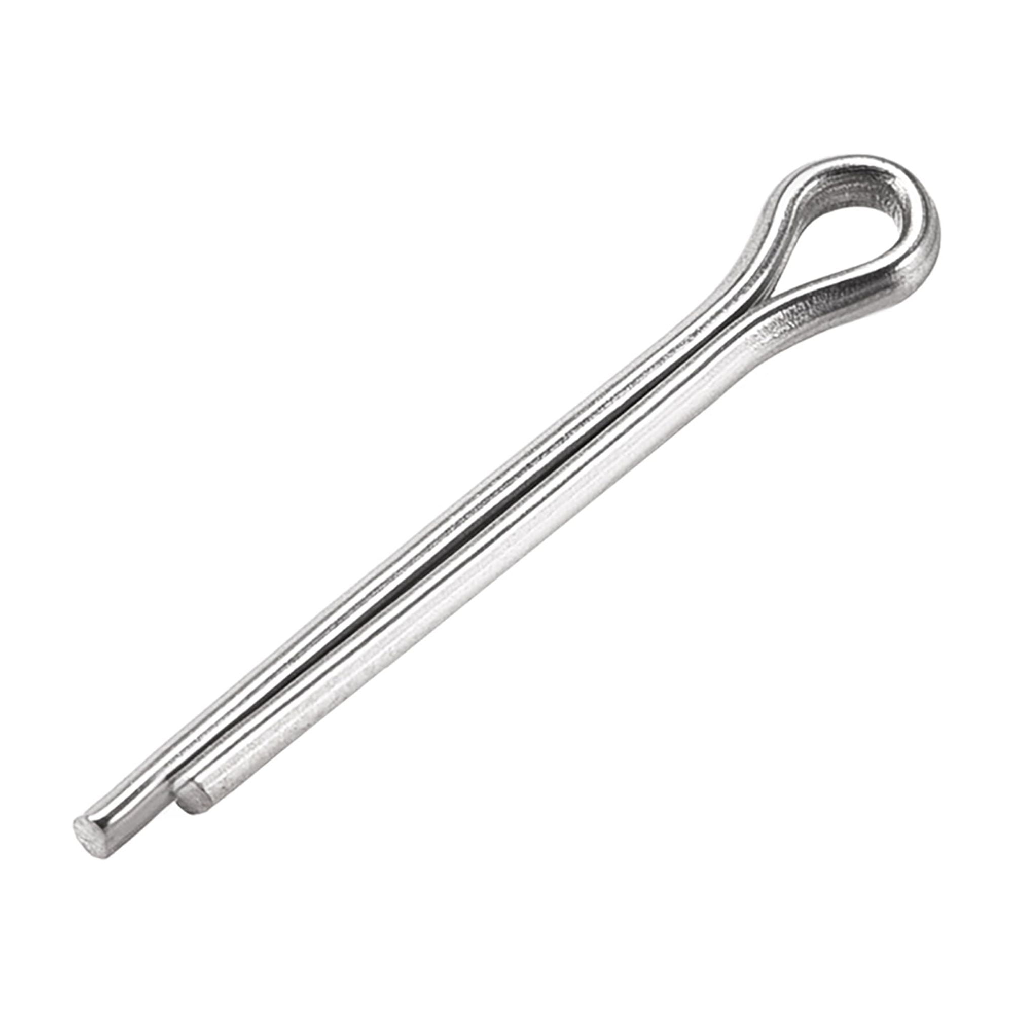 Uxcell Split Cotter Pin -2mm x 16mm 304 Stainless Steel 2-Prongs Silver ...