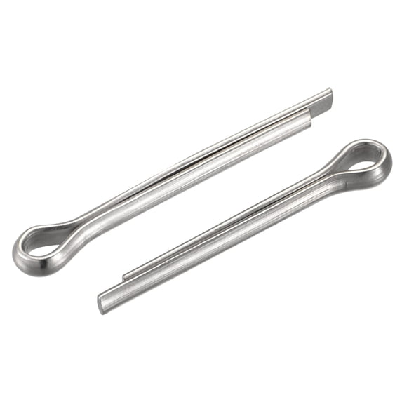 Uxcell Split Cotter Pin, 3mm x 20mm Stainless Steel Clip Fastener ...