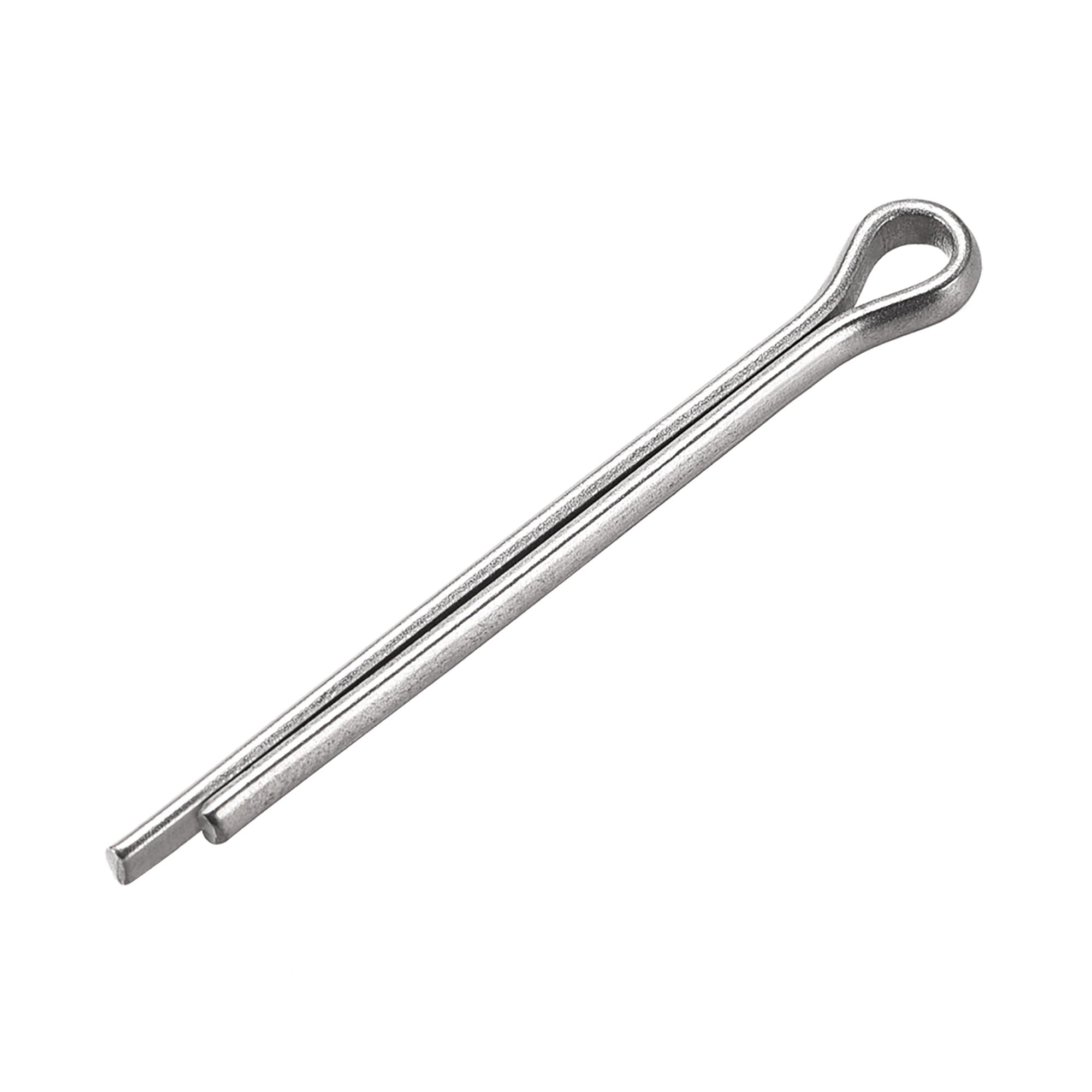 Uxcell Split Cotter Pin -3mm x 35mm 304 Stainless Steel 2-Prongs Silver ...