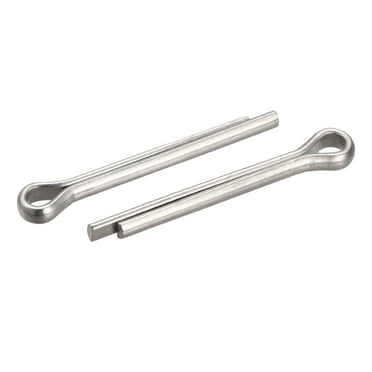 Uxcell Split Cotter Pin, 4mm x 45mm Stainless Steel Clip Fastener ...