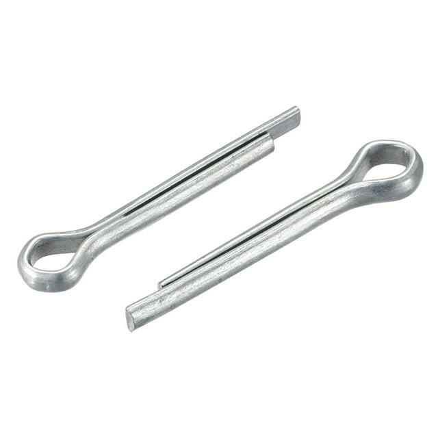 Uxcell Split Cotter Pin, 4mm x 25mm Carbon Steel Clip Fastener Fitting ...