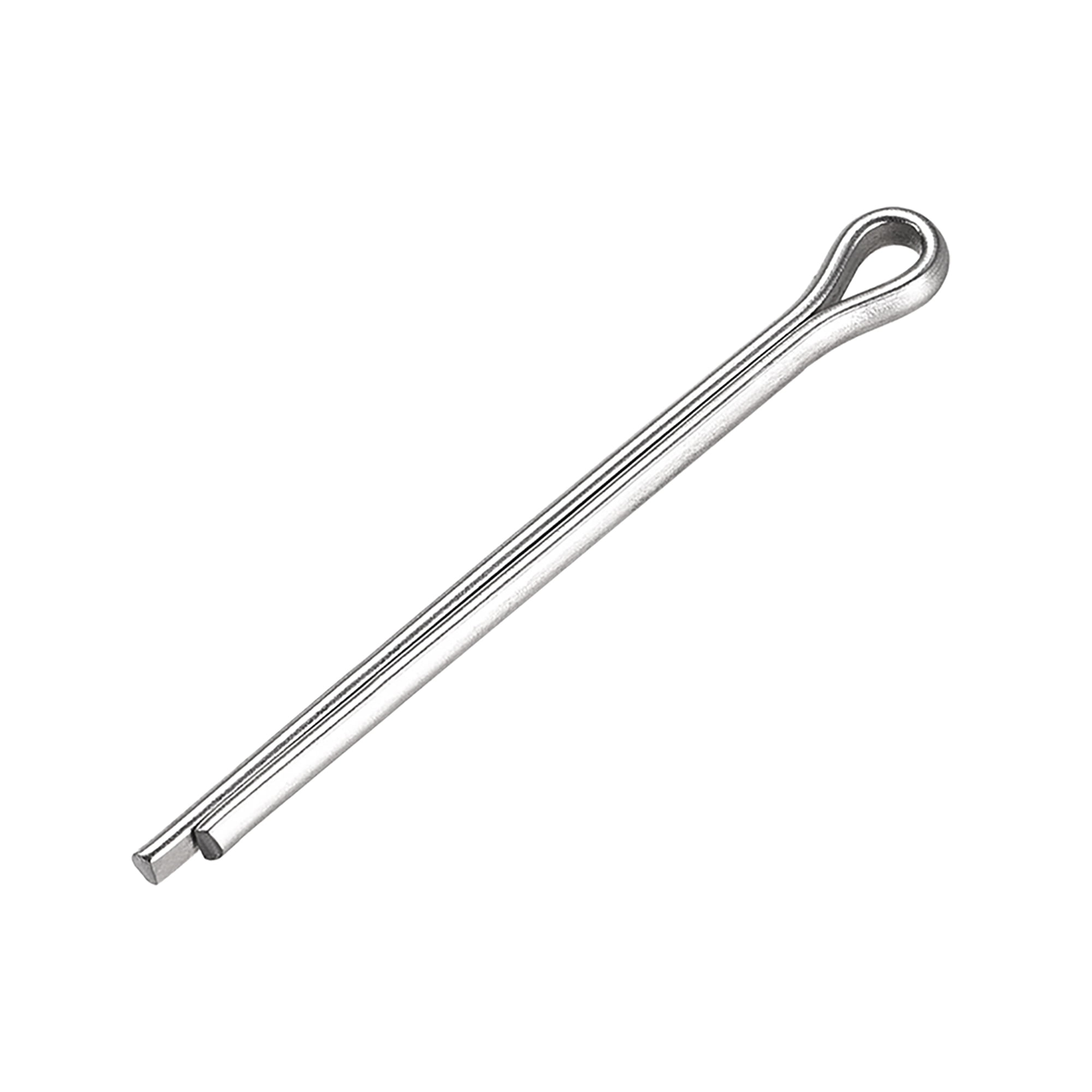 Uxcell Split Cotter Pin -4mm x 50mm 304 Stainless Steel 2-Prongs Silver ...