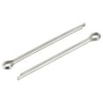 Uxcell Split Cotter Pin, 4mm x 80mm Stainless Steel Clip Fastener ...