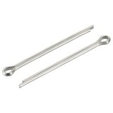 Uxcell Split Cotter Pin, 4mm x 80mm Stainless Steel Clip Fastener ...