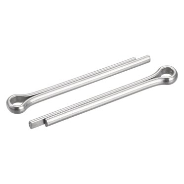 Uxcell Split Cotter Pin, 4mm x 45mm Stainless Steel Clip Fastener ...