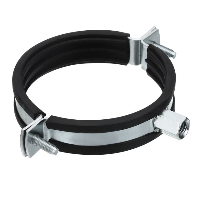 Uxcell Split Ring Pipe Hanger, 3"(80mm) Zinc Plated Iron Wall Ceiling ...