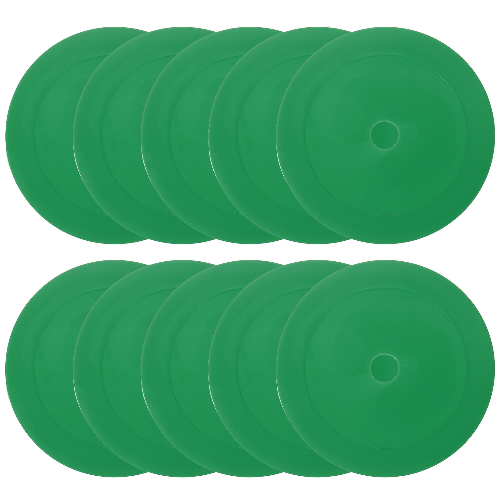 Uxcell Spot Markers, 10 Pcs Flat Soccer Cones Field Floor Court Marking ...