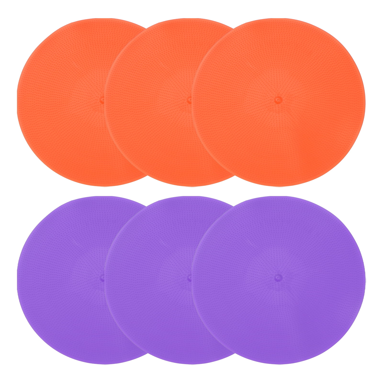 Uxcell Spot Markers 9 Inch, 6 Pcs Non-Slip Floor Dots Agility Markers ...