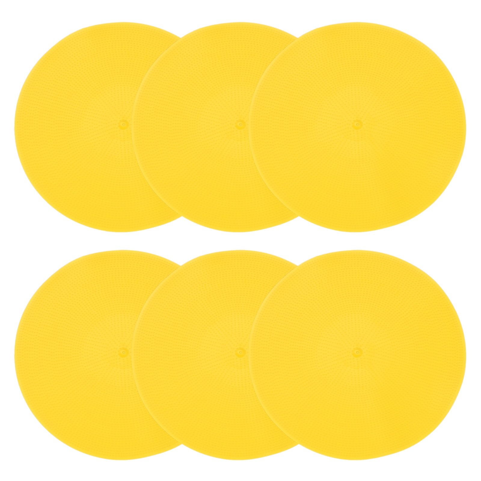 Uxcell Spot Markers 9 Inch, Non-Slip Floor Dots Agility Markers Flat ...