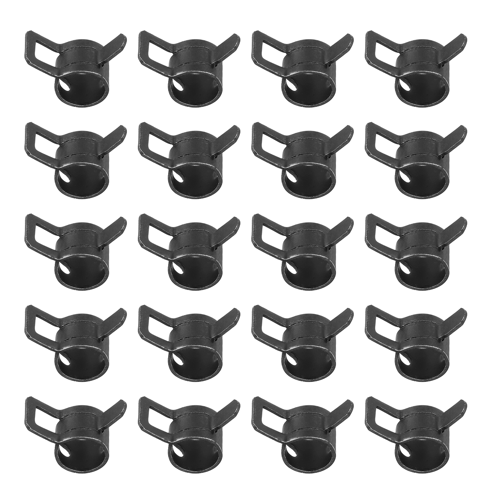 Uxcell Spring Band Hose Clamps for OD Hose, Silicone Vacuum Constant ...