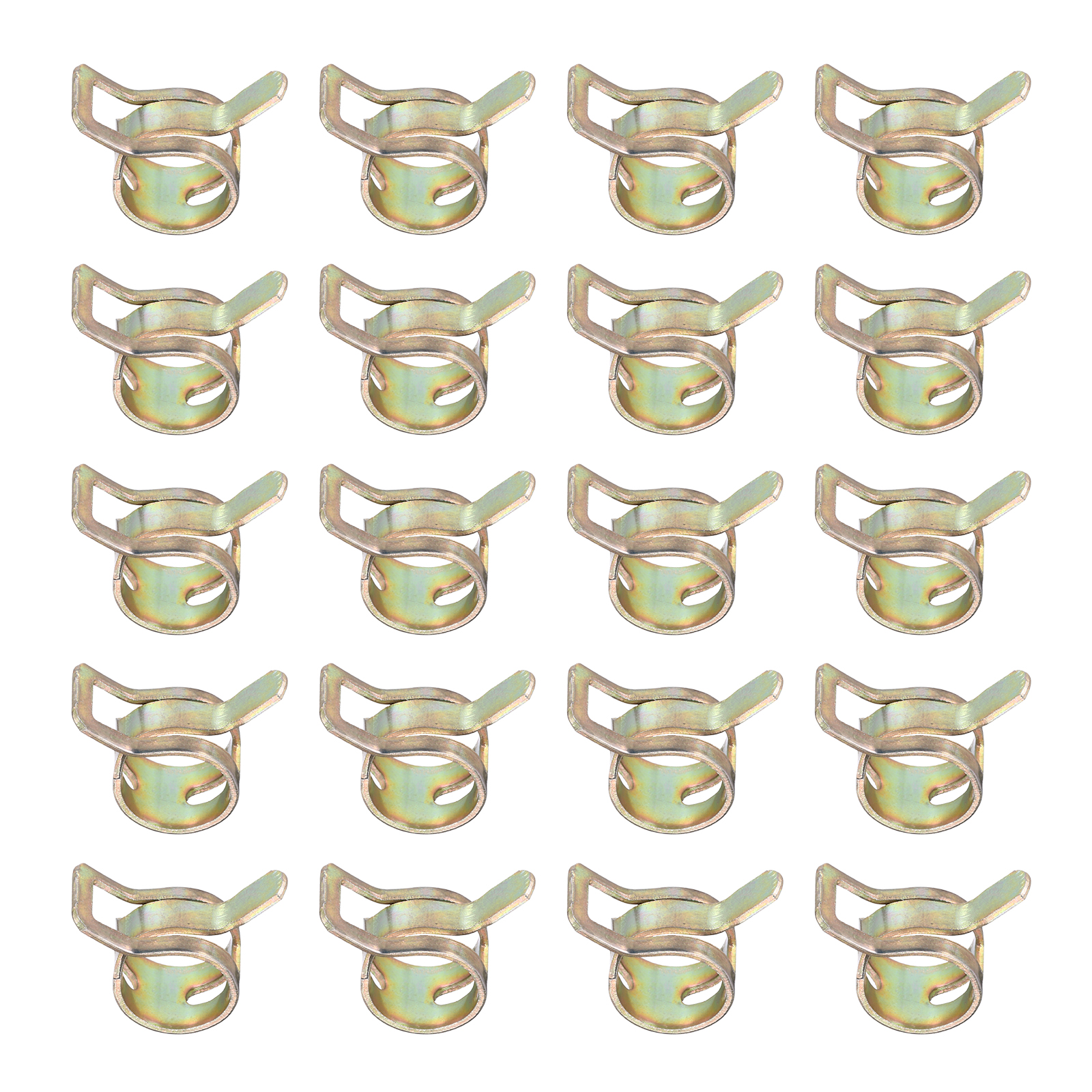 Uxcell Spring Band Hose Clamps for OD Hose, Silicone Vacuum Constant ...