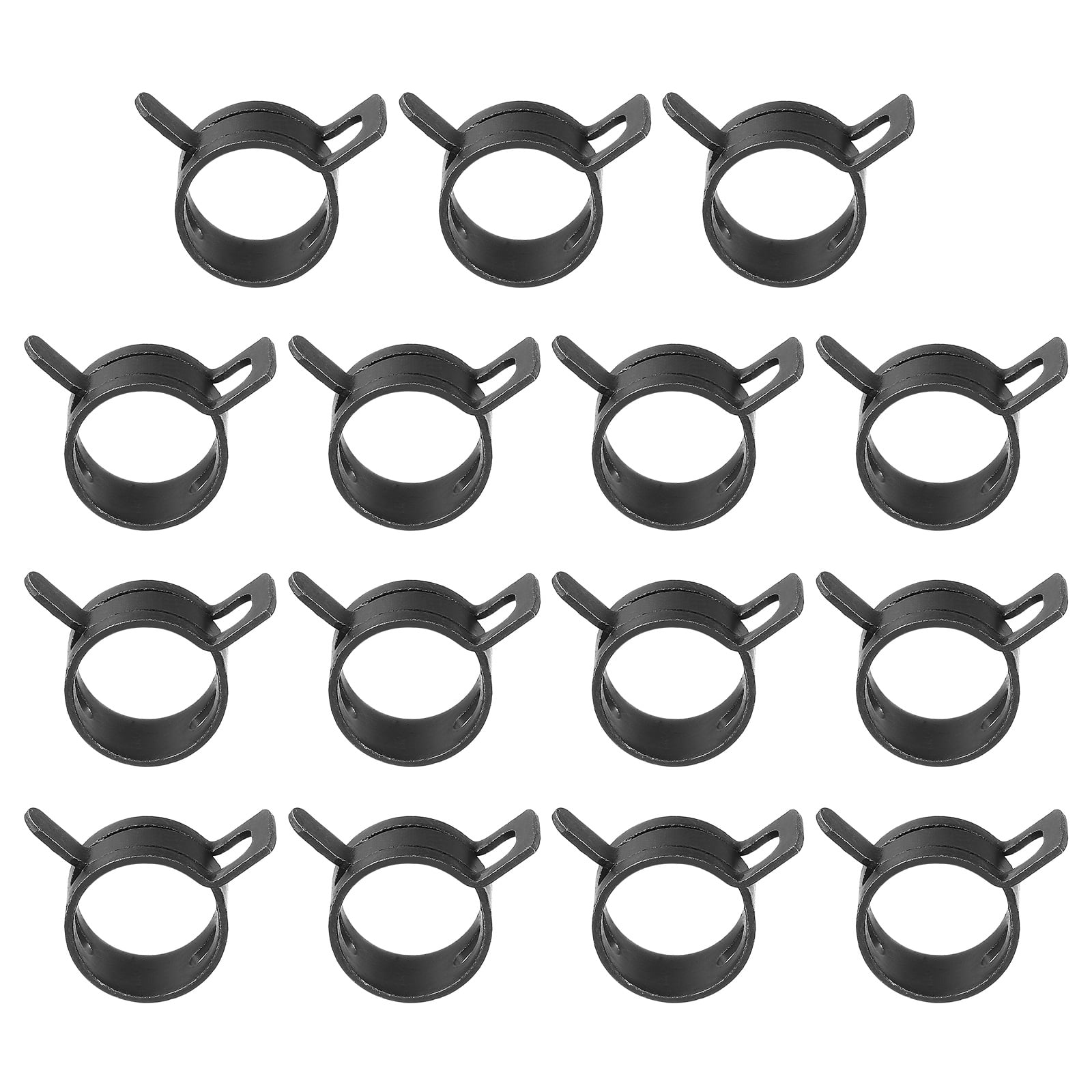 Uxcell Spring Band Hose Pipe Clamps for 16-18mm OD Hose, 15 Pack ...