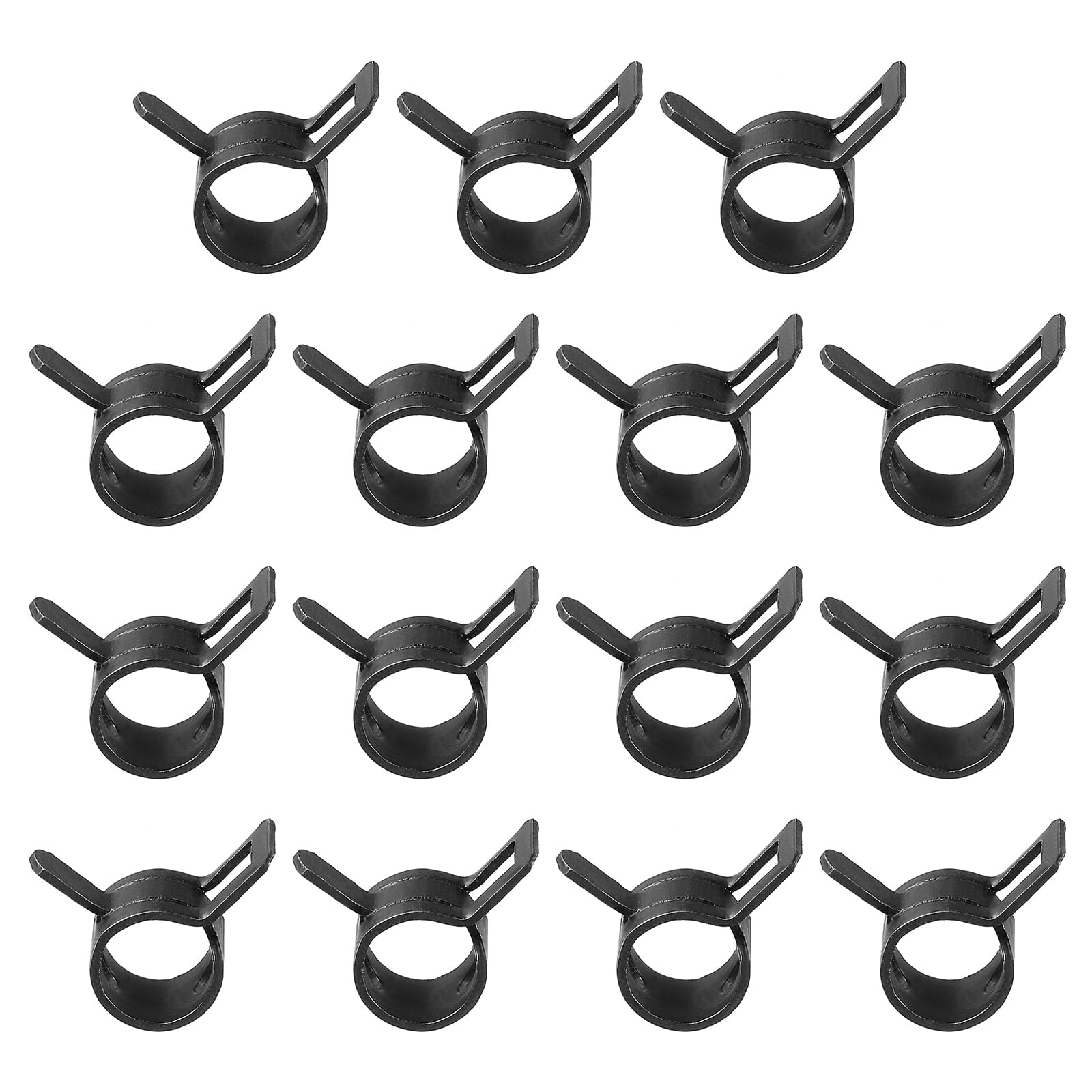 Uxcell Spring Band Hose Pipe Clamps for 9-10.2mm OD Hose, 15 Pack ...