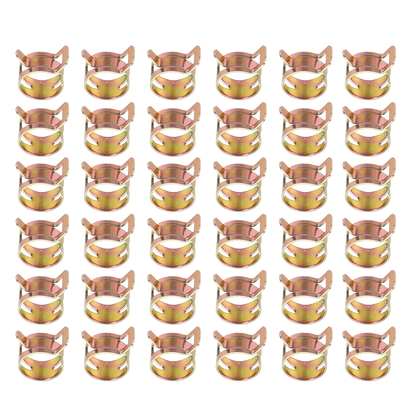 Uxcell Spring Band Hose Pipe Clamps for OD Hose, Vacuum Constant ...