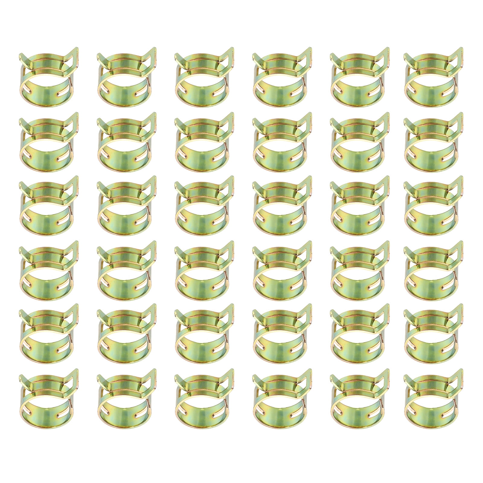 Uxcell Spring Band Hose Pipe Clamps for OD Hose, Vacuum Constant ...