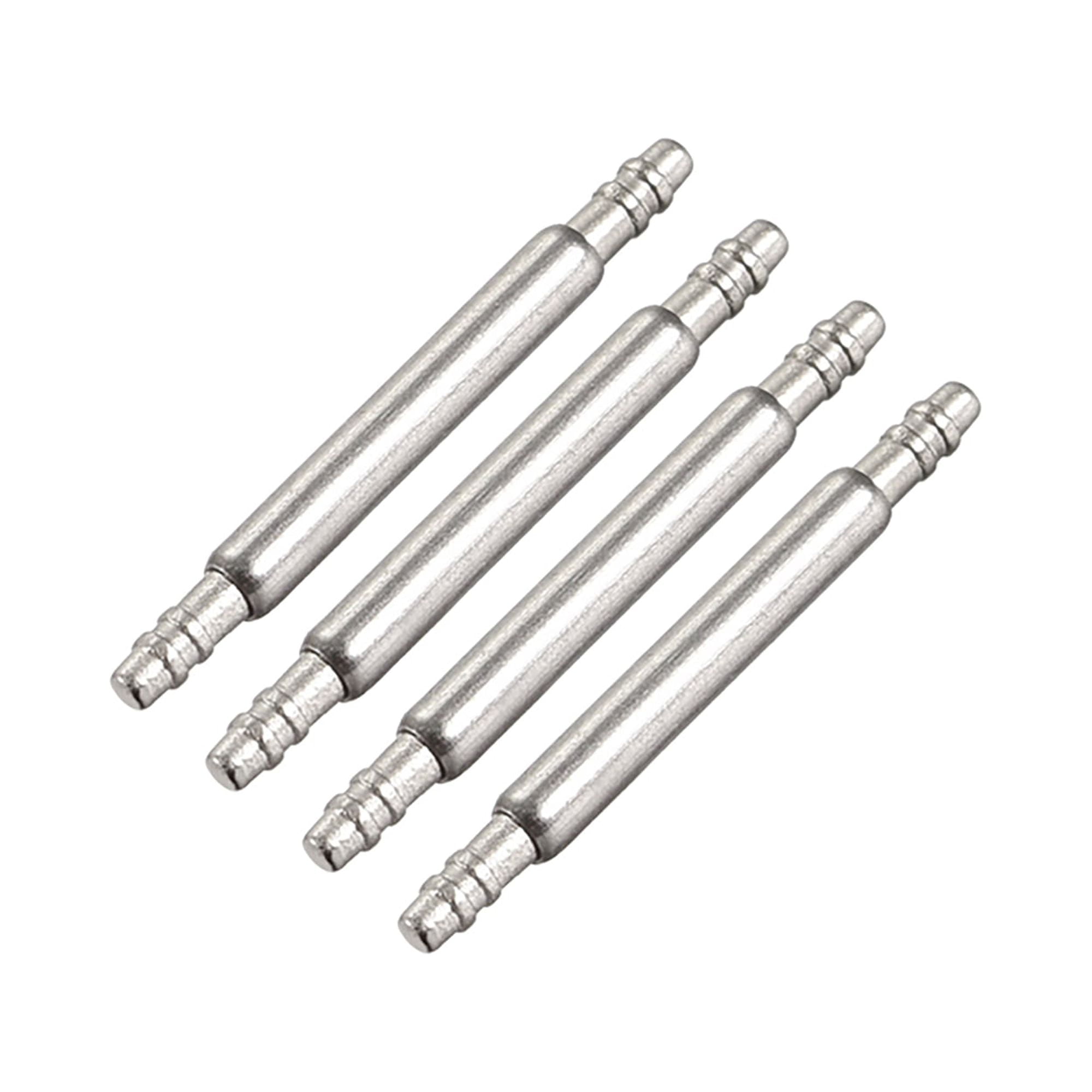 Uxcell Spring Bar Pins 12mm x 1.5mm Double Fringe 316 Stainless Steel ...