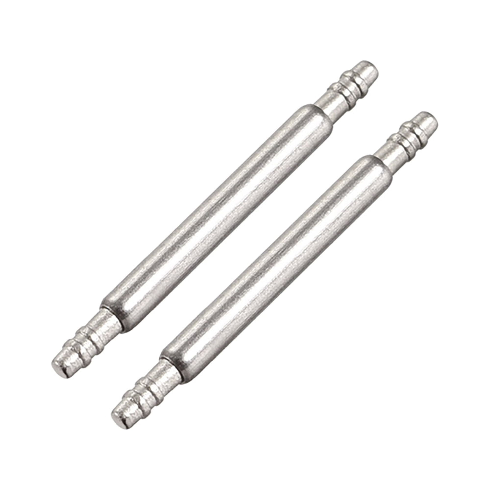 Uxcell Spring Bar Pins 14mm x 1.5mm Double Fringe 316 Stainless Steel ...