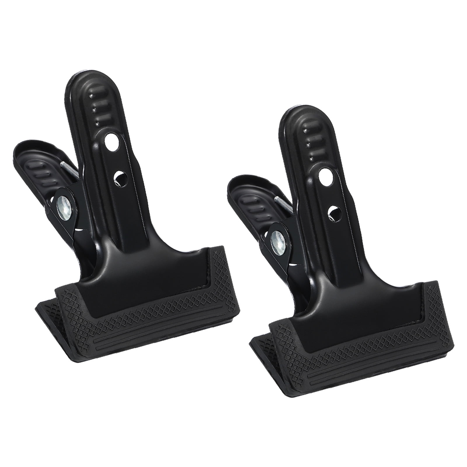 Uxcell Spring Clamps, 2 Pack Metal Anti Slip Strong Clip for Studio ...