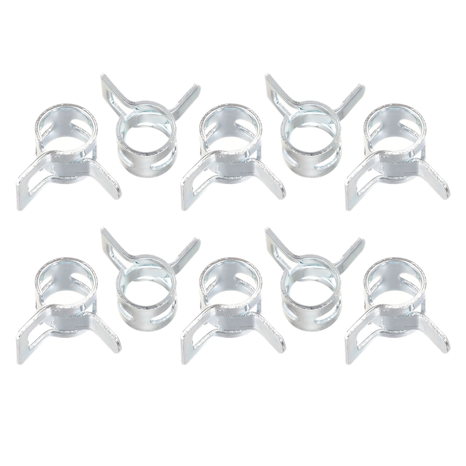 Uxcell Spring Hose Clamp, 65Mn Steel 4mm Low Pressure Air Clip Clamps ...