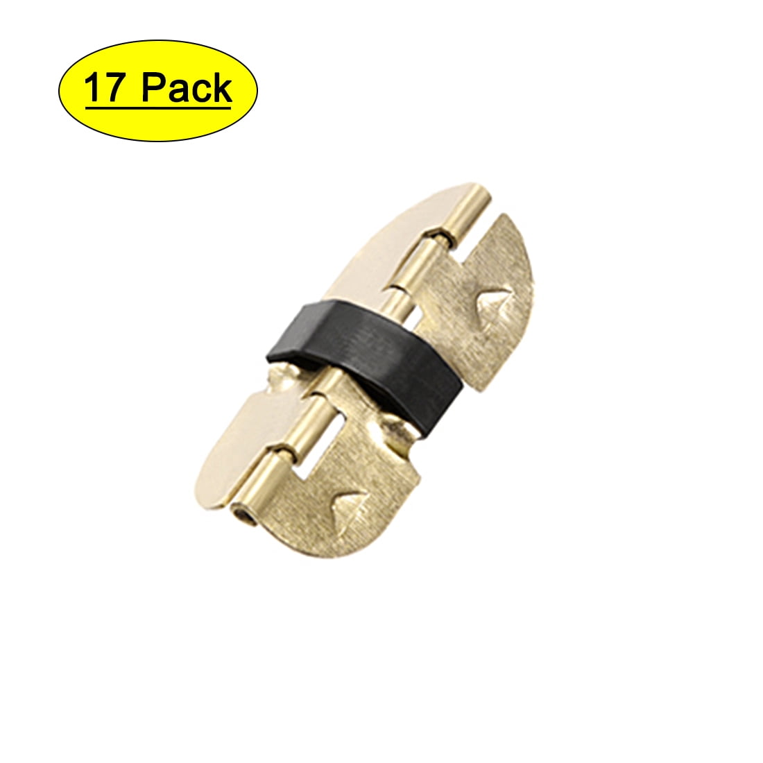 Uxcell Spring Loaded Hinges for Glasses Case Wooden Box 30mm Length ...