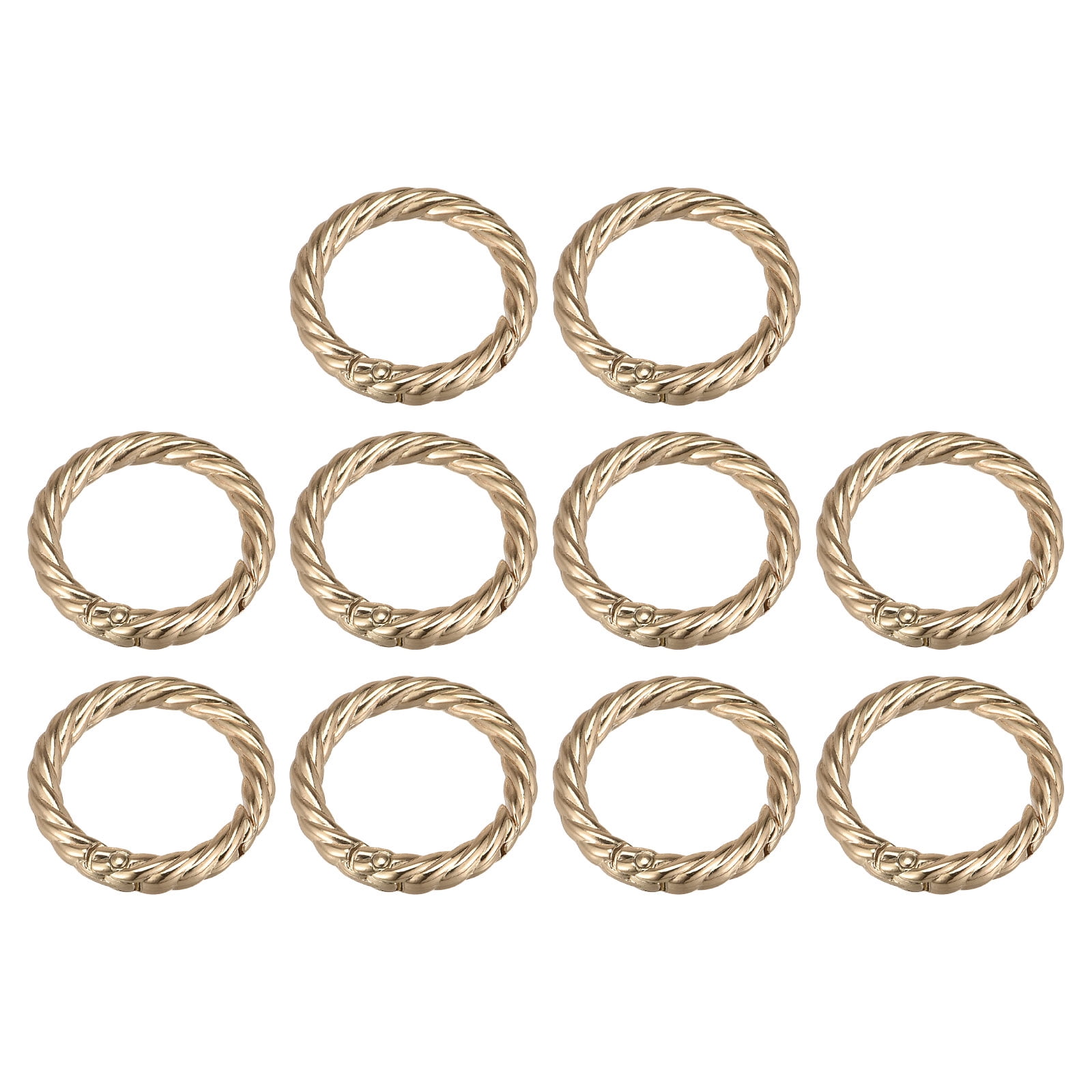Uxcell Spring O Ring Buckles Clips, 12Pack 35mm Spring Snap Clip Hook ...