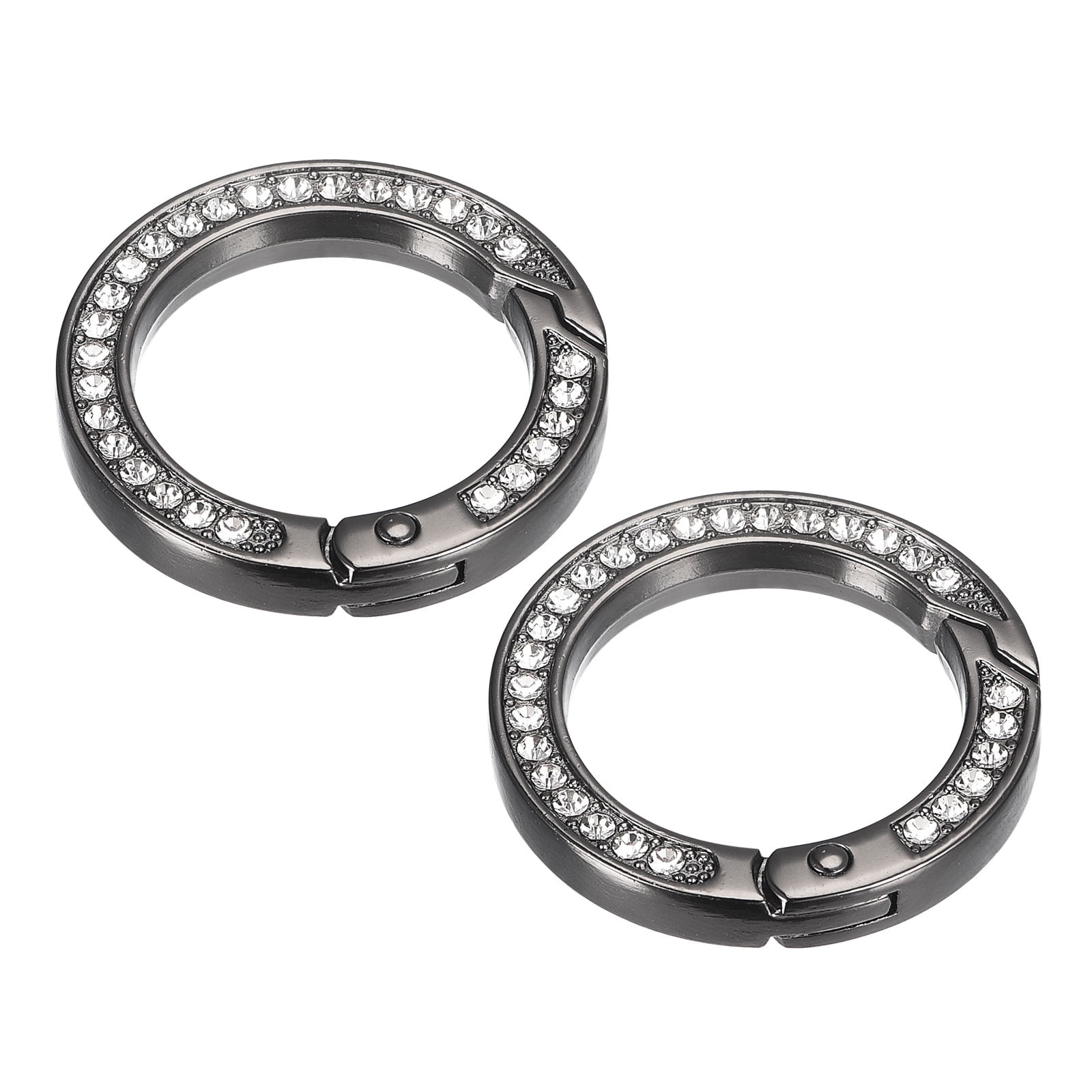 Uxcell Spring O Ring Buckles Clips, 2Pack 1.38" Spring Snap Clip Hook ...