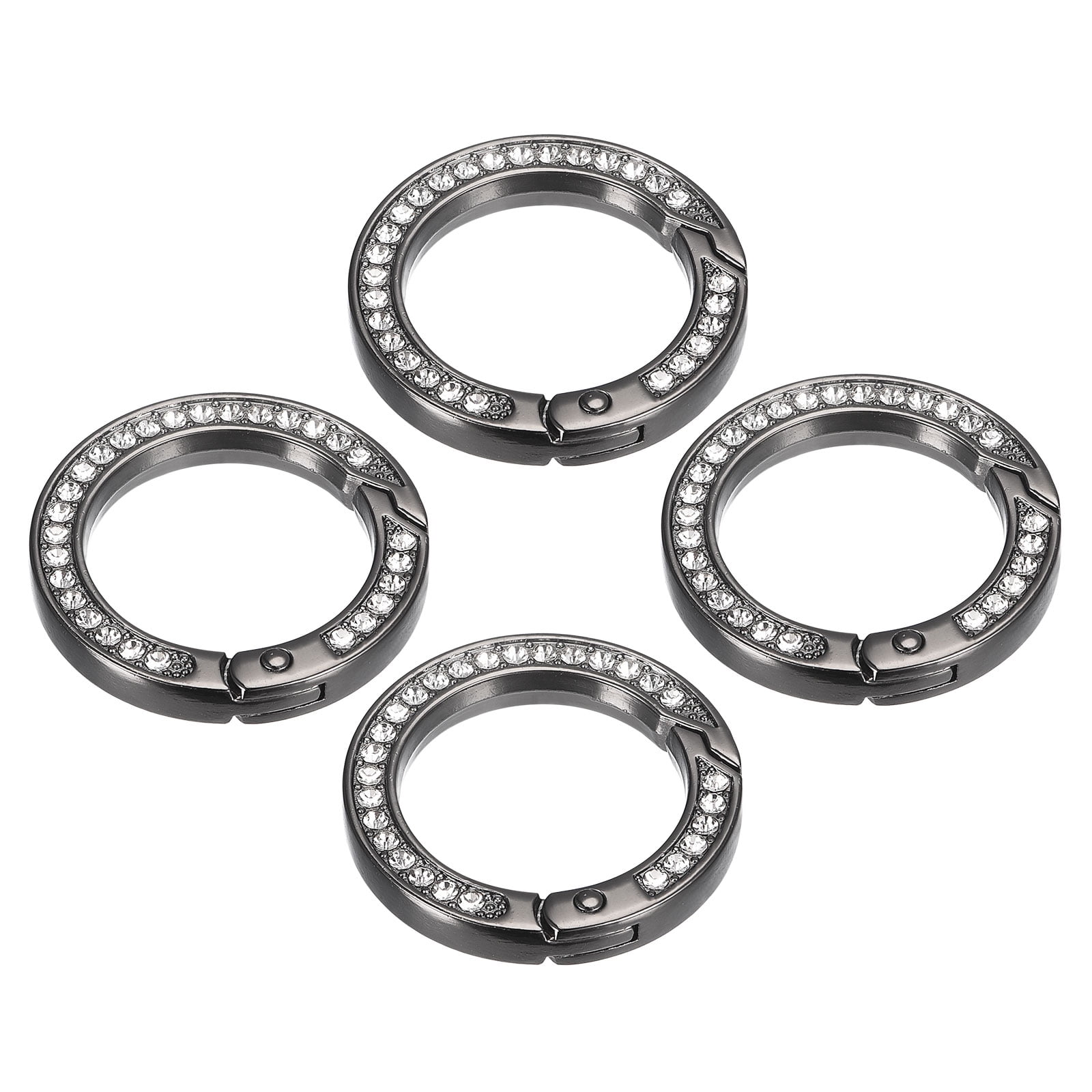 Uxcell Spring O Ring Buckles Clips, 4Pack 1.38" Spring Snap Clip Hook ...