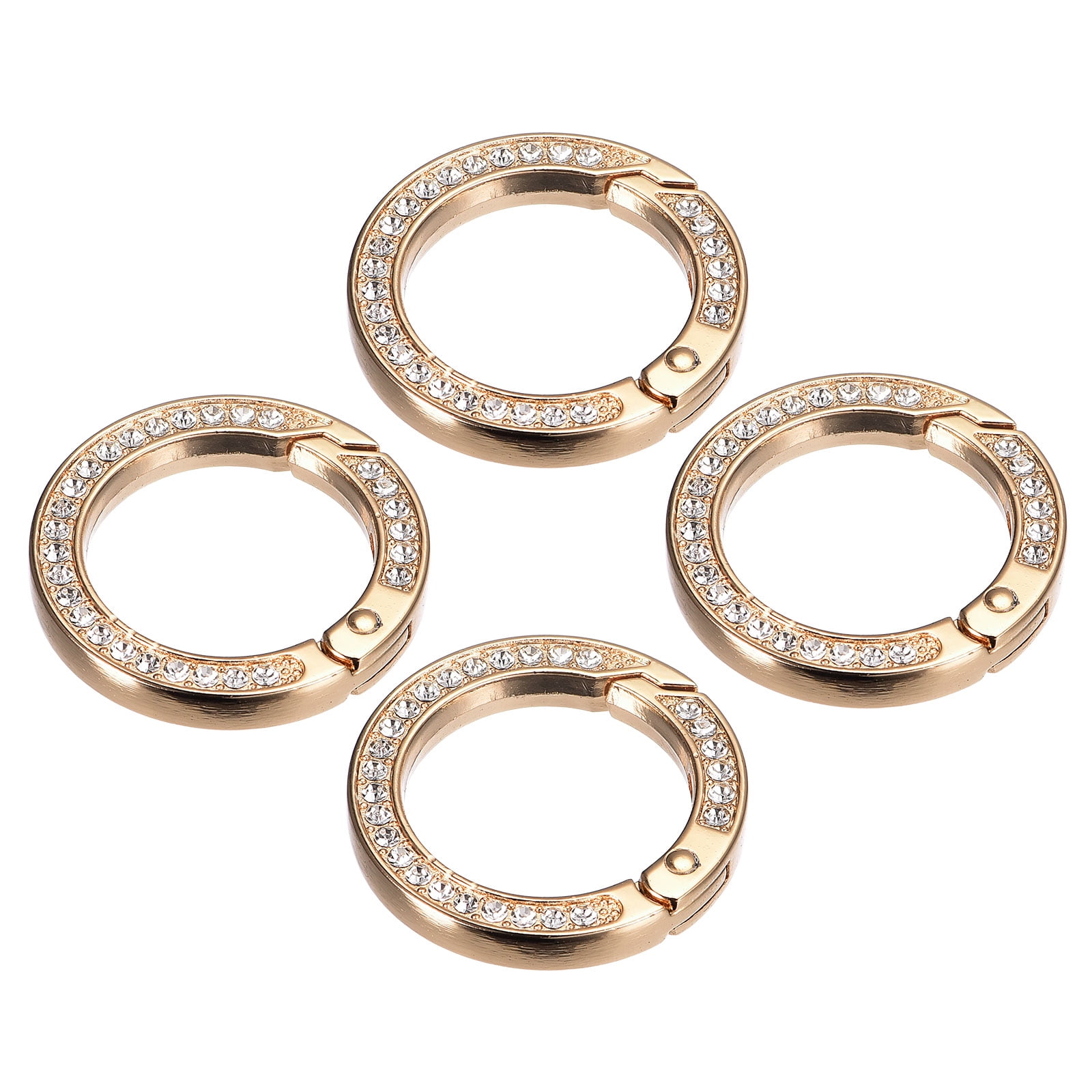 Uxcell Spring O Ring Buckles Clips, 4Pack 1.38" Spring Snap Clip Hook ...