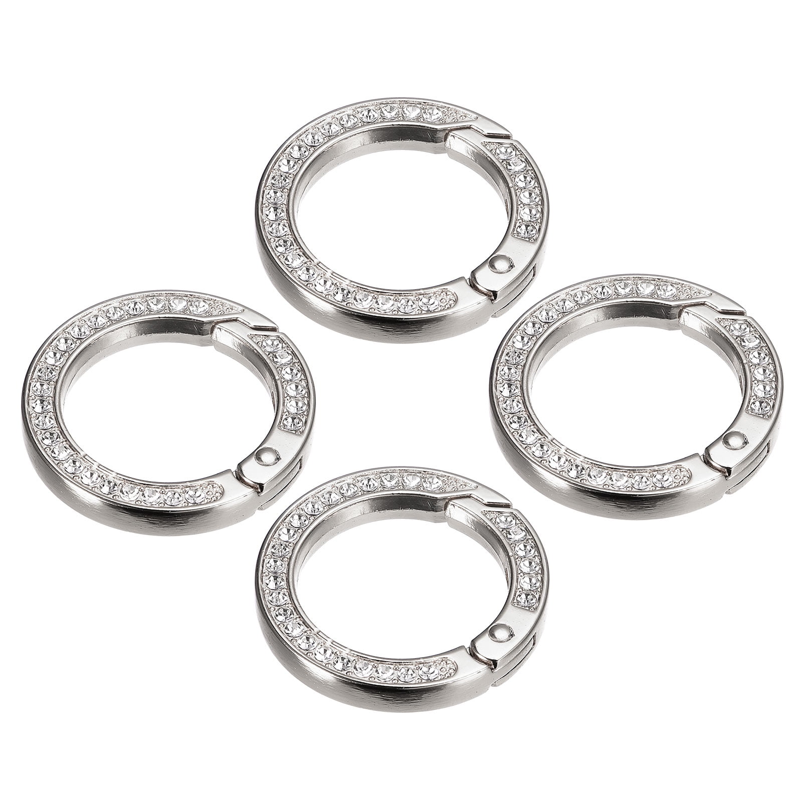 Uxcell Spring O Ring Buckles Clips, 4Pack 1.38" Spring Snap Clip Hook ...