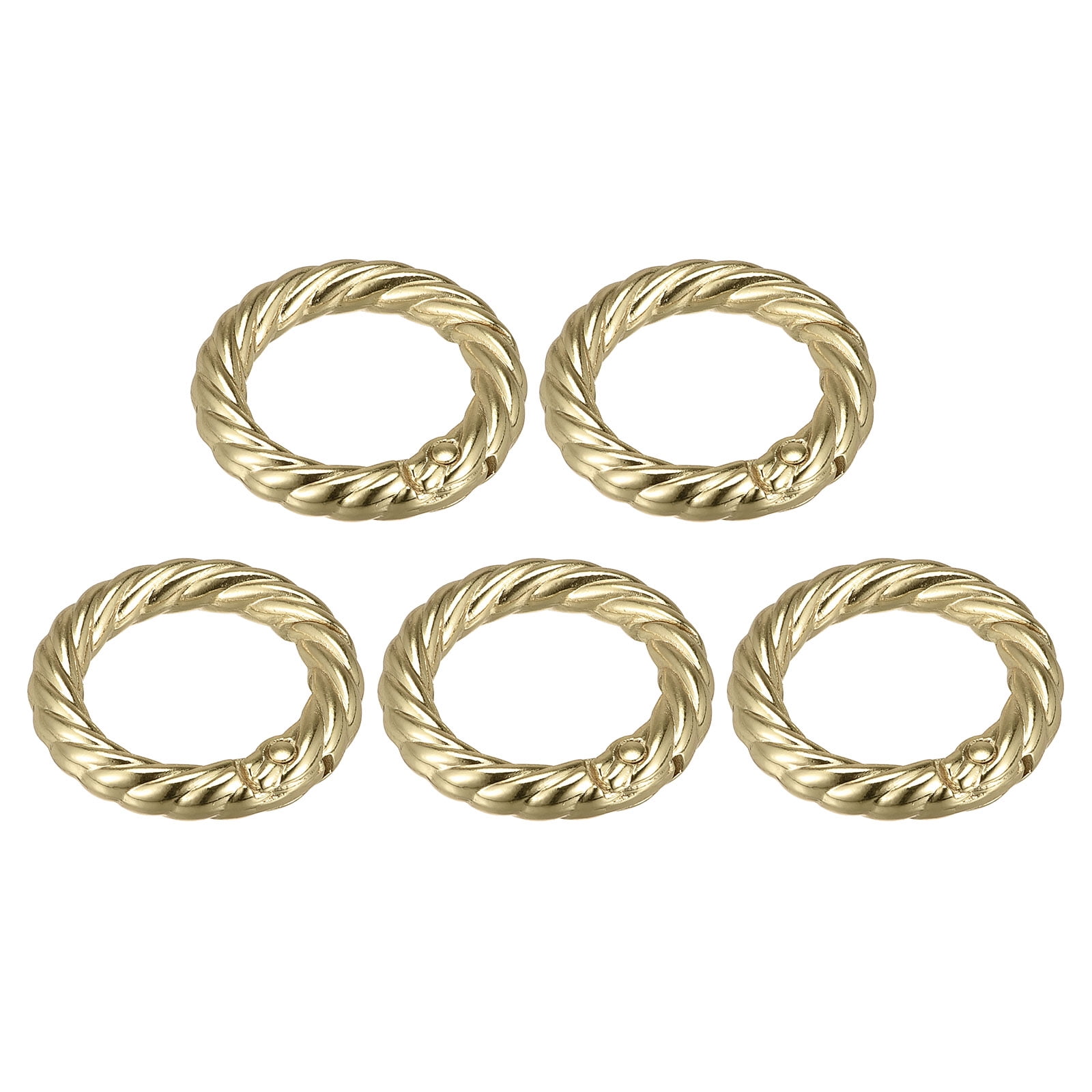 Uxcell Spring O Ring Buckles Clips, 5Pack 29mm Spring Snap Clip Hook ...