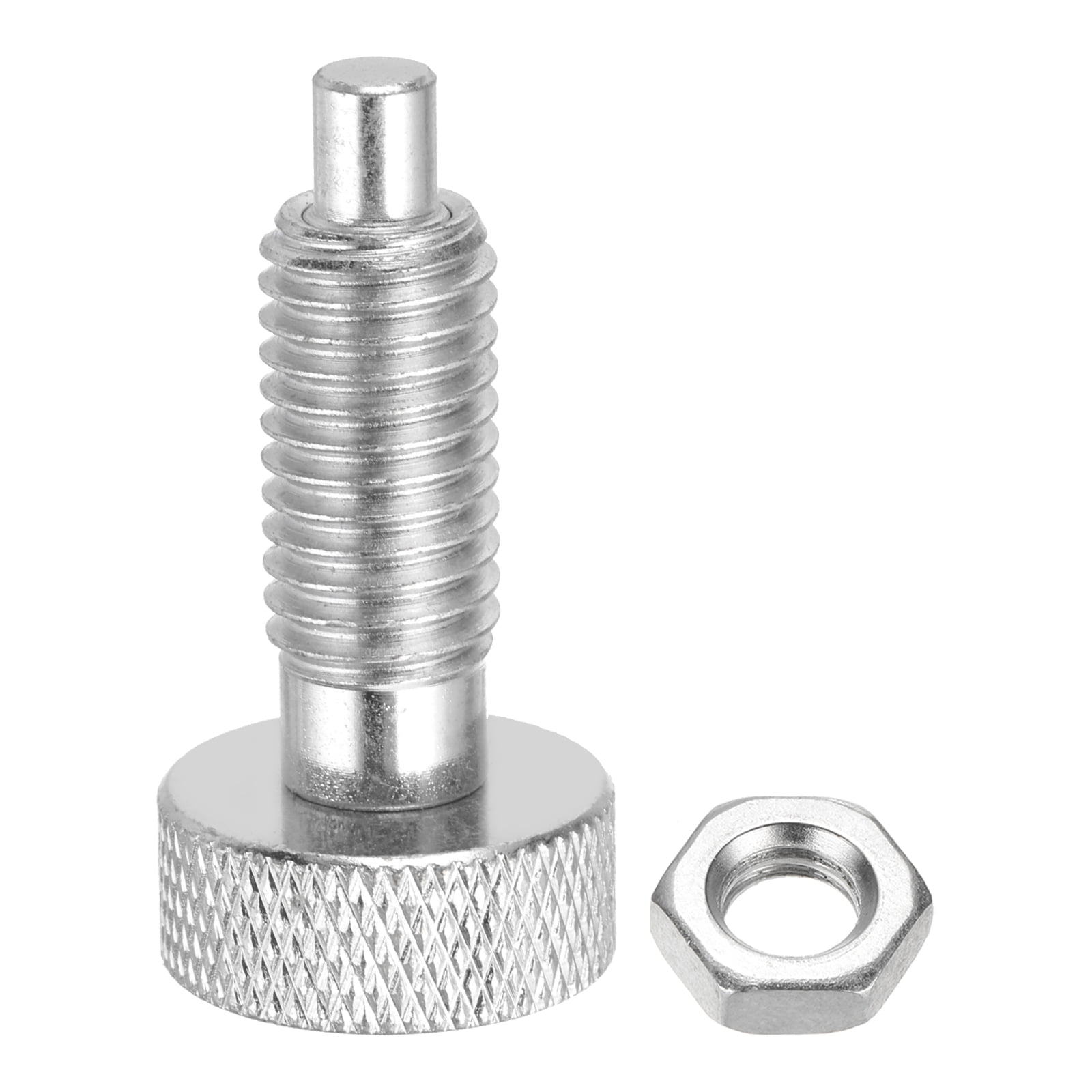Uxcell Spring Plunger M12x1.75 Thread Size Pin Dia.4mm Non-Locking ...