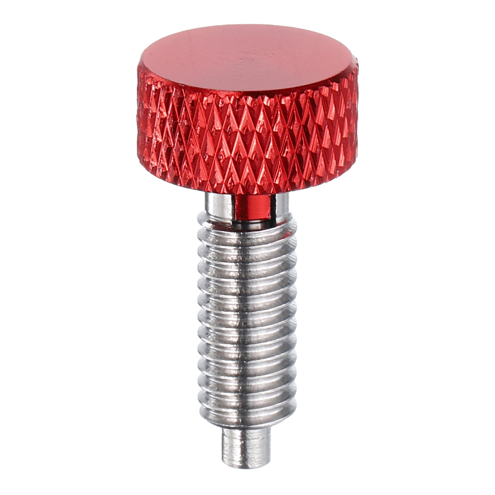 Uxcell Spring Plunger with Knurled Handle M6x1 Pin Dia.3mm Retractable ...