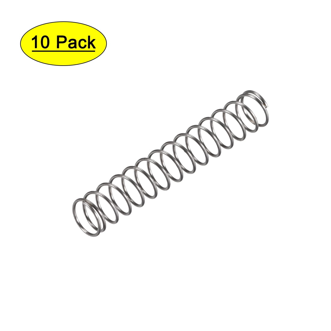 Uxcell Spring Steel Compression Spring 8N Load Capacity 10pcs 1.38inch ...
