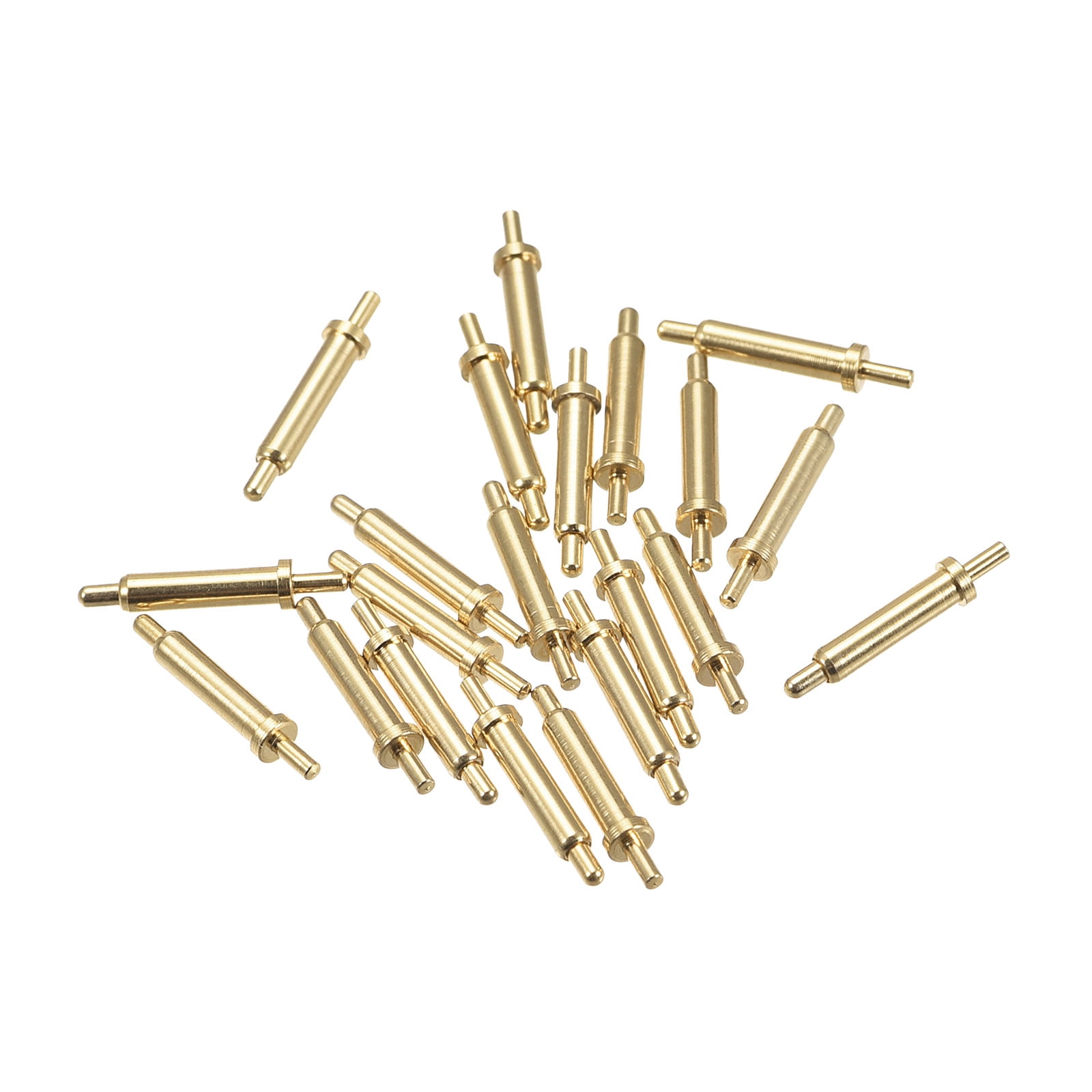 Uxcell Spring Test Probe Pin 20pcs 0.9mm Tip 10mm Height 1.5mm Full ...