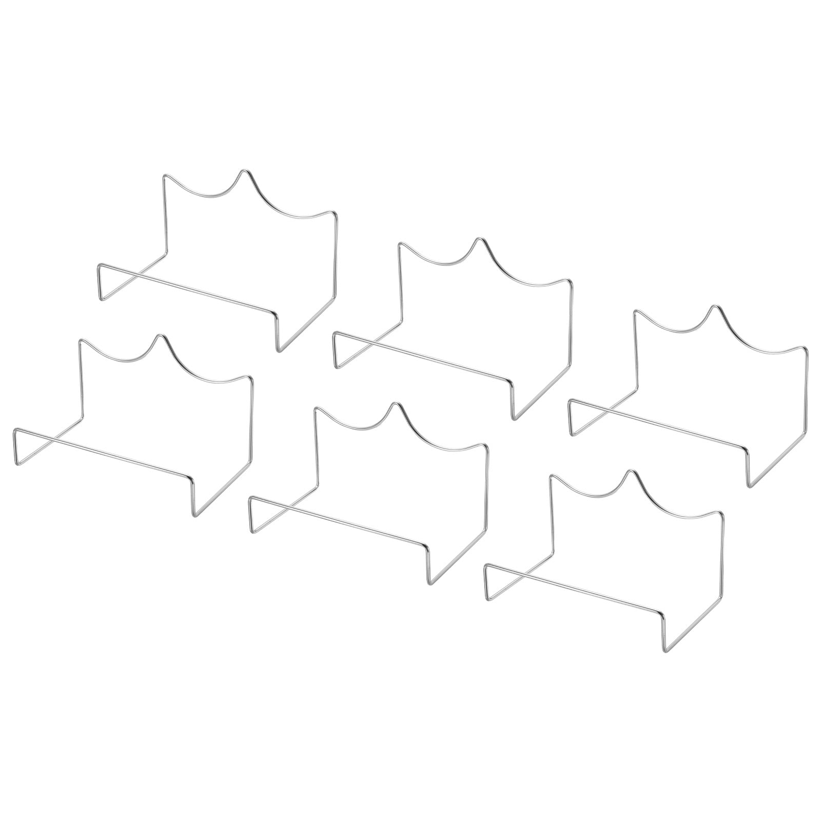 Uxcell Sprouting Stands, 6 Pcs Stainless Steel Stands Wide Mouth ...