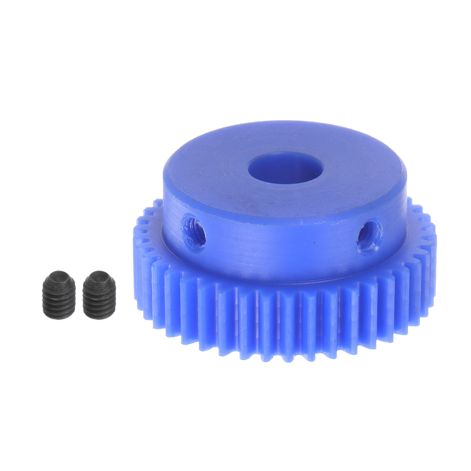 Uxcell Spur Gear 10mm Inner Hole Step Gear 42T Mod 1 Plastic Motor Gear ...