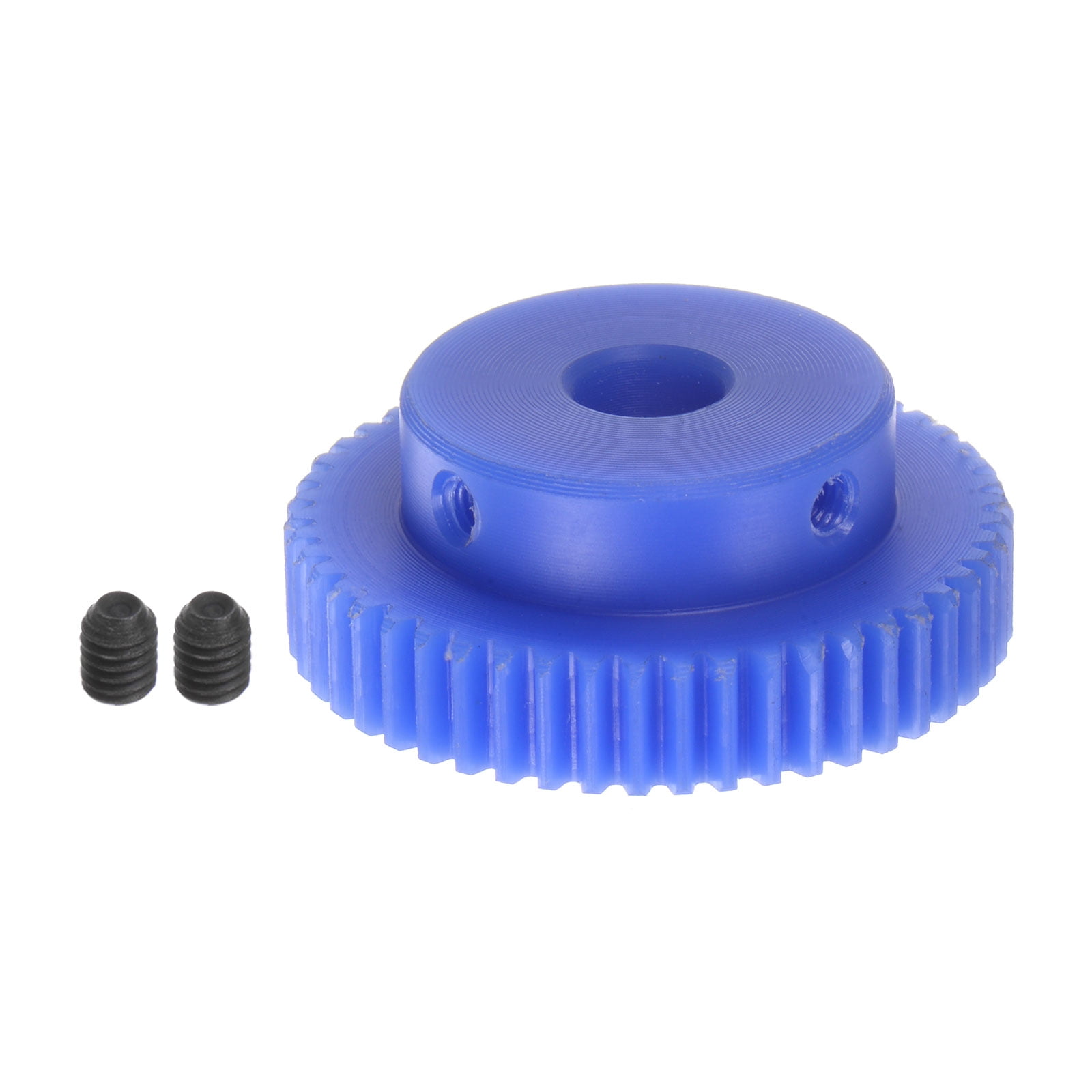 Uxcell Spur Gear 10mm Inner Hole Step Gear 50T Mod 1 Plastic Motor Gear ...