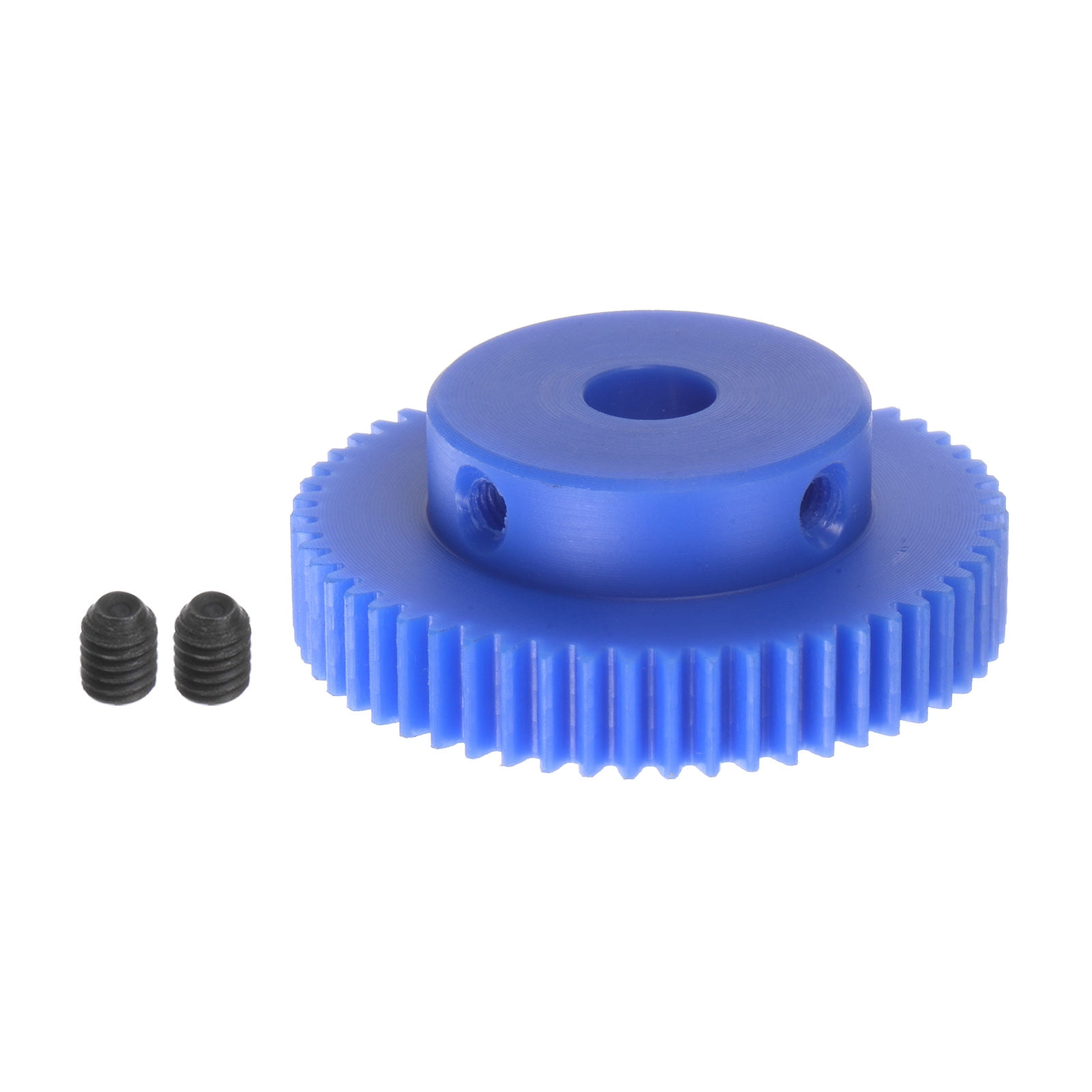 Uxcell Spur Gear 10mm Inner Hole Step Gear 55T Mod 1 Plastic Motor Gear ...