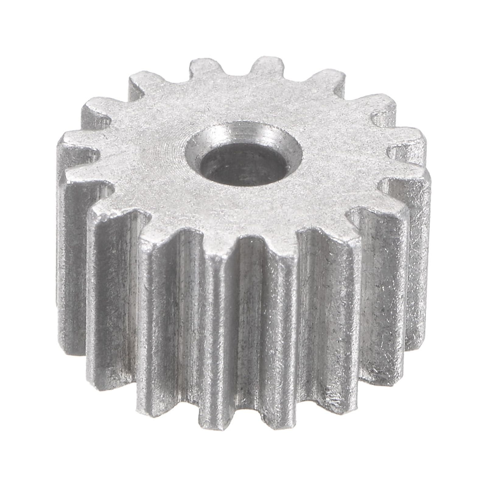 Uxcell Spur Gear 4mm Inner Hole Pinion Gear 16T Mod 1 Aluminum Alloy ...