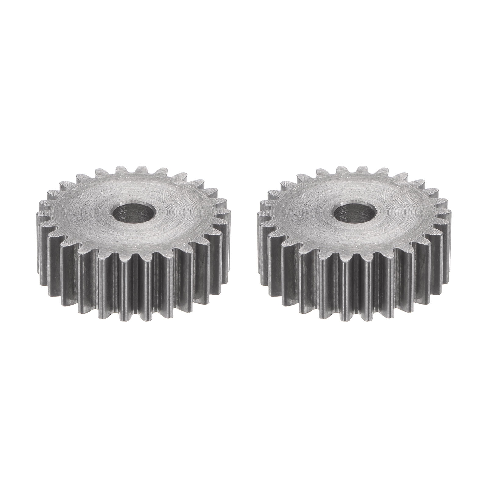 Uxcell Spur Gear 6mm Inner Hole Gear 26T Mod 1 Carbon Steel Motor Gear ...
