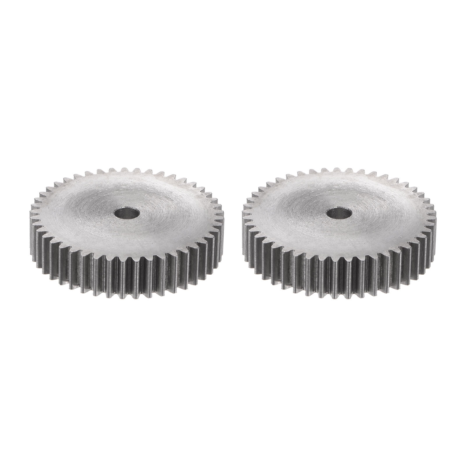Uxcell Spur Gear 6mm Inner Hole Gear 45T Mod 1 Carbon Steel Motor Gear ...