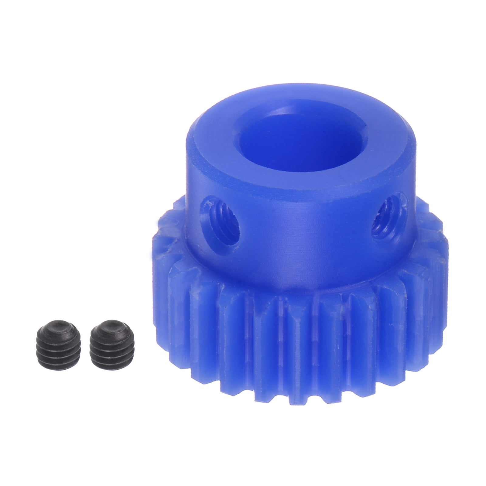 Uxcell Spur Gear 8mm Inner Hole Pinion Gear 24T Mod 1 Plastic Motor ...